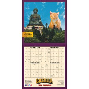 Catzilla 2024 Wall Calendar - RSVP