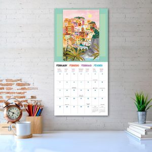 The Colorful World of Rhi James 2024 Wall Calendar - RSVP