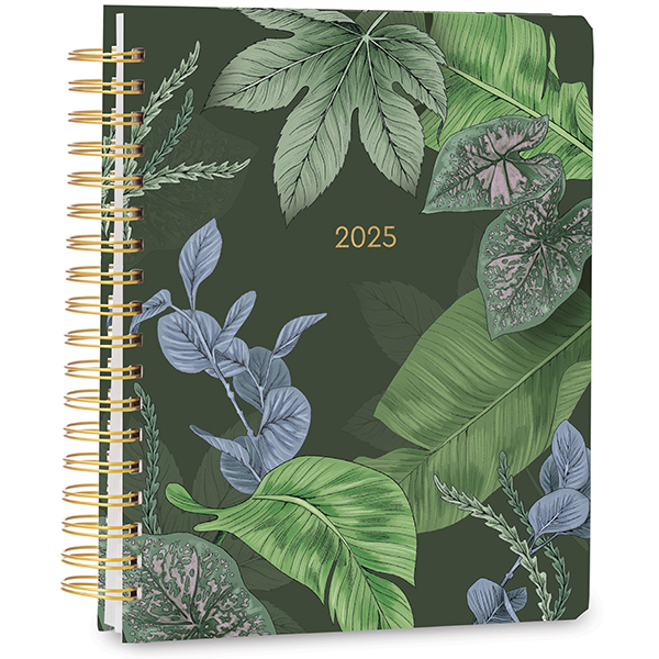 2025 Greenery Deluxe Hardcover Planner by La Scarlatte - RSVP