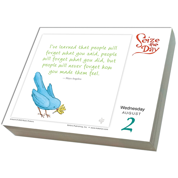 Seize the Day 2023 Daily Calendar - RSVP