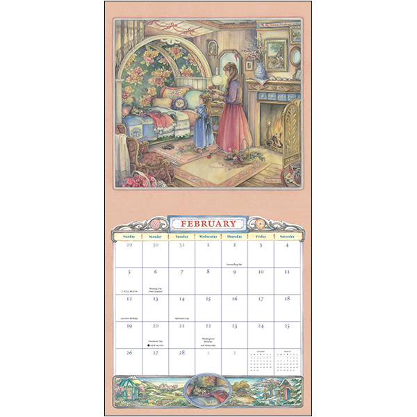 The Cobblestone Way 2023 Wall Calendar - RSVP