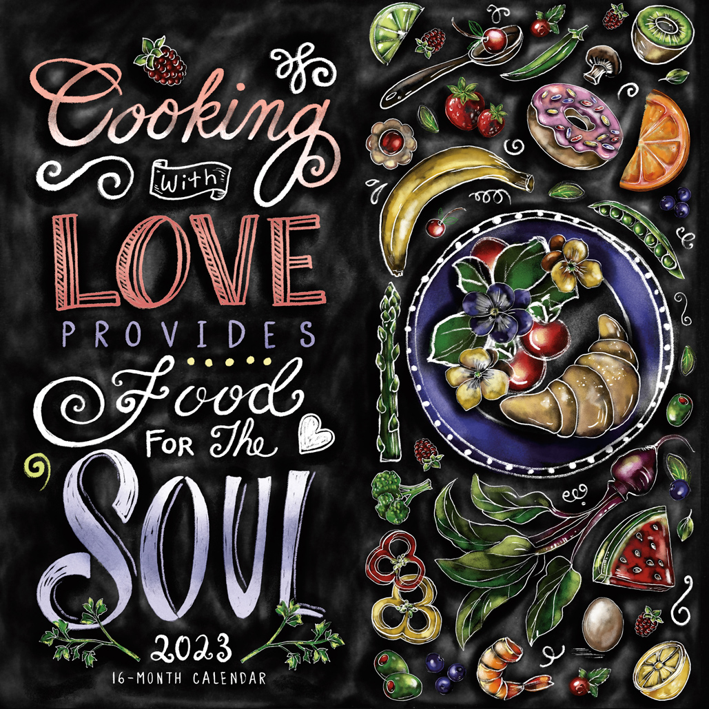 Cooking With Love Provides Food for the Soul 2023 Wall Calendar - RSVP