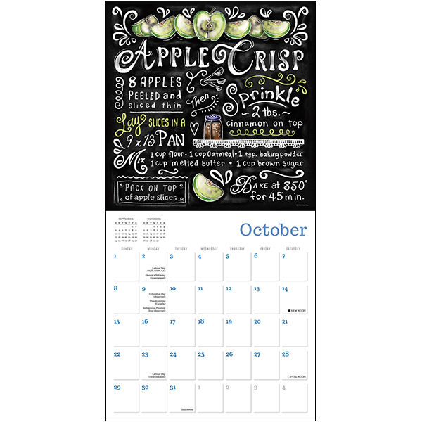 Cooking With Love Provides Food for the Soul 2023 Wall Calendar - RSVP