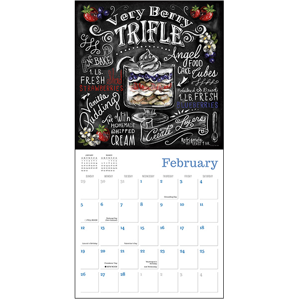 Cooking With Love Provides Food for the Soul 2023 Wall Calendar - RSVP