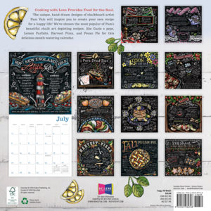 Cooking With Love Provides Food for the Soul 2025 Wall Calendar - RSVP