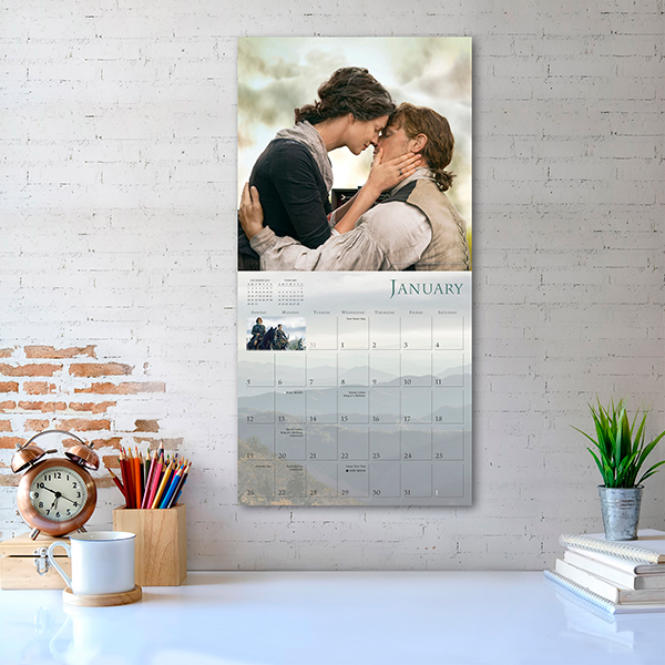 Outlander 2025 Wall Calendar - RSVP