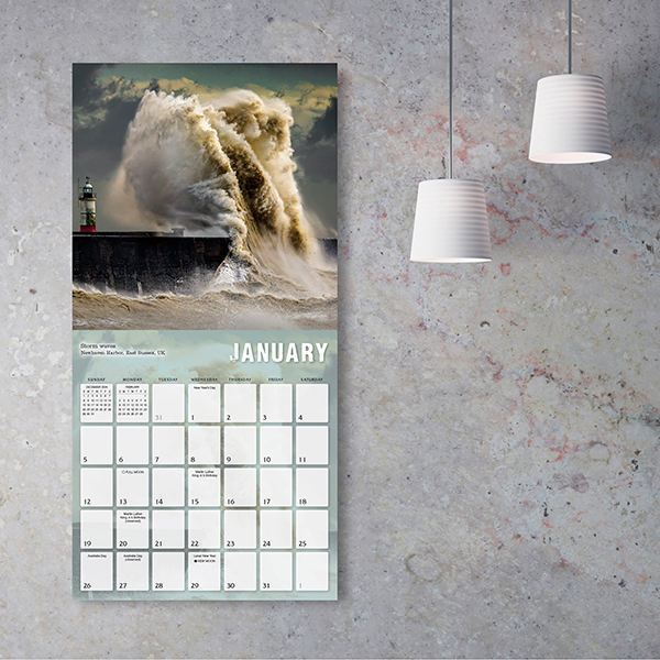 Weather Gone Wild 2025 Wall Calendar - RSVP