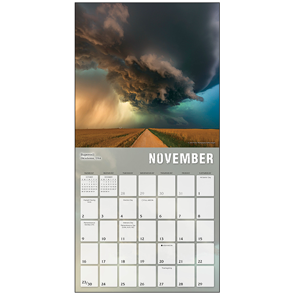 Weather Gone Wild 2025 Wall Calendar - RSVP