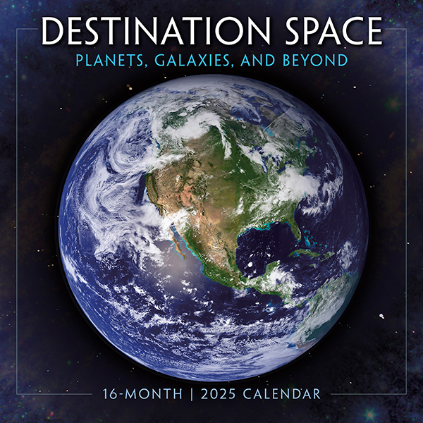 Destination Space 2025 Wall Calendar - RSVP