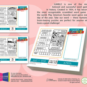 The Daily JUMBLE® 2025 Daily Calendar - RSVP