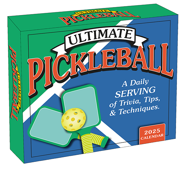 Ultimate Pickleball 2025 Boxed Daily Calendar - RSVP